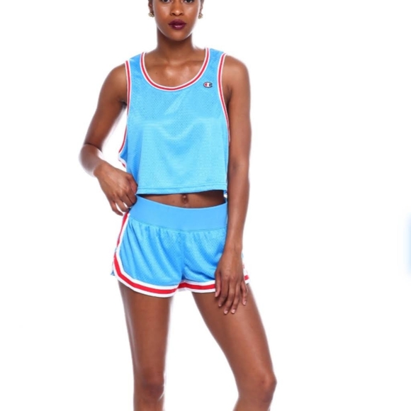 Champion | Tops | Champion Reversible Mesh Cropped Tank | Poshmark